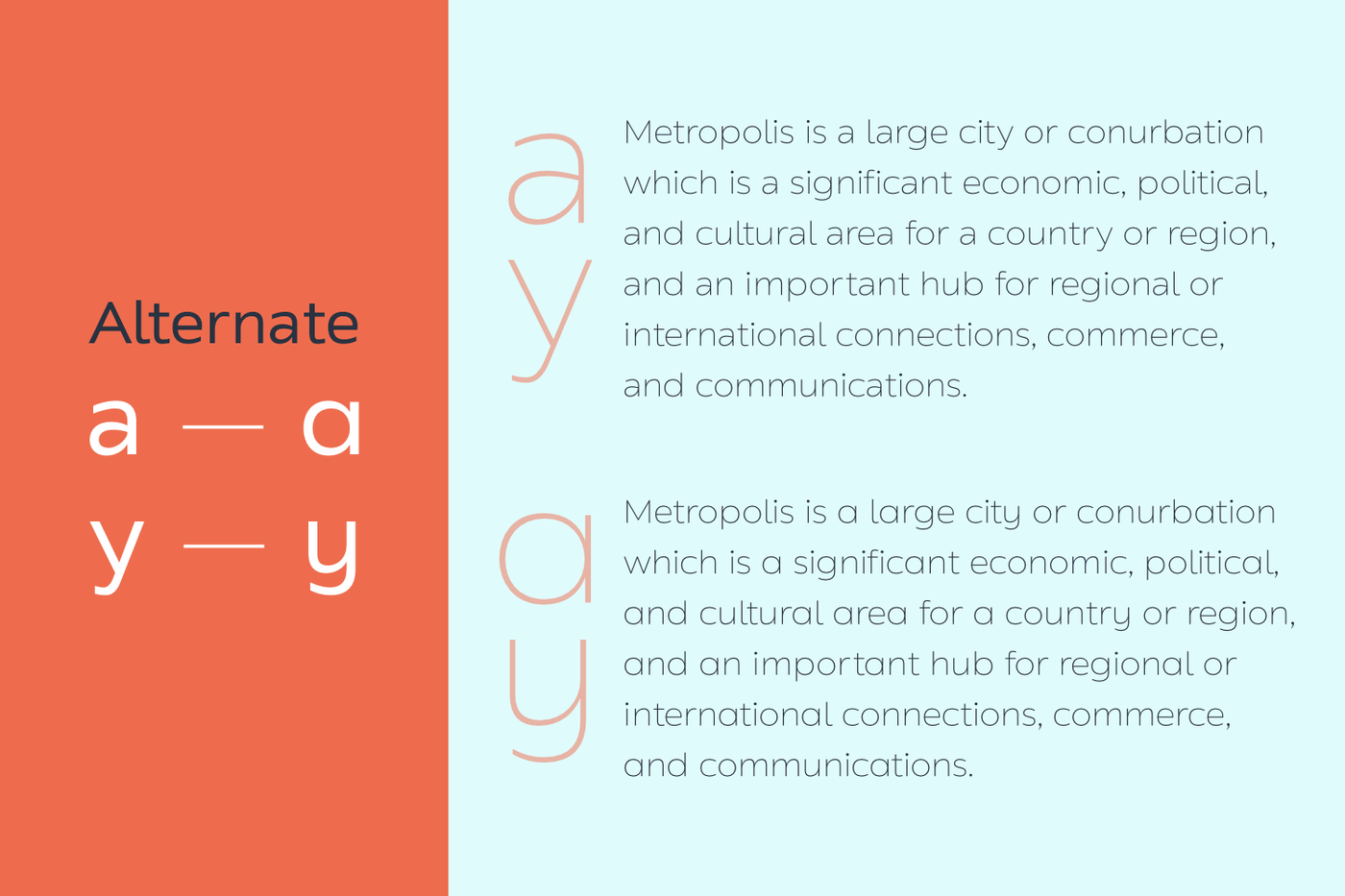 Metropolis Font – FontMarket